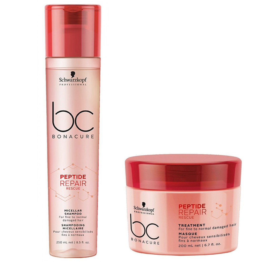 Kit Schwarzkopf Repair Rescue Shampoo Y Máscara Reparador - essenz